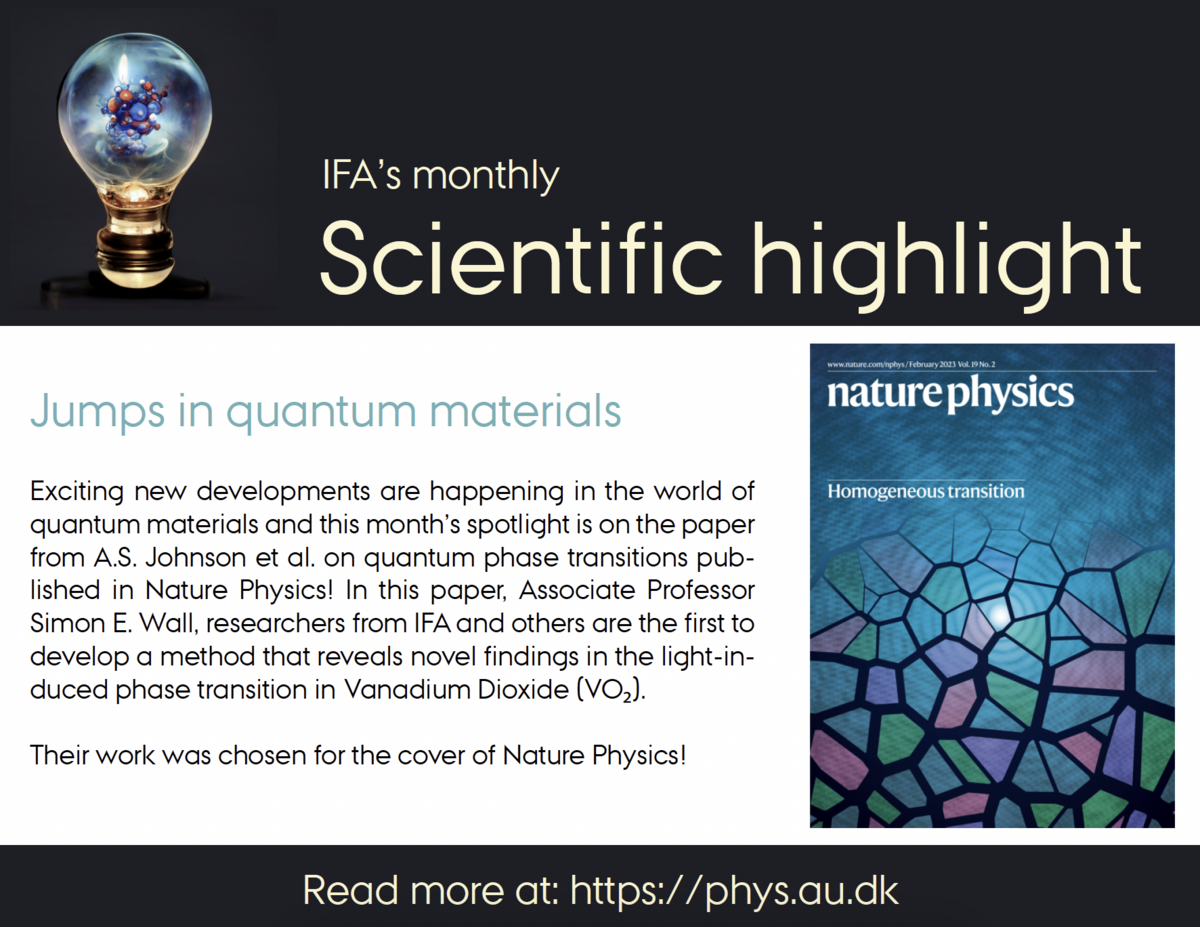 Scientific Highlight - Marts